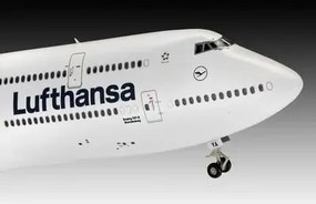 Revell Boeing 747-8 Lufthansa / Plastikový model / 1:144 / 192 dílů /