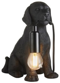Endon 107365 - Stolní lampa PUPPY 1xE14/7W/230V černá 107365