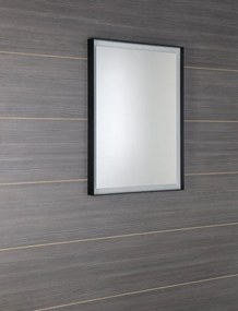 Sapho SORT zrcadlo s LED osvětlením 47x70cm, černá mat ST047