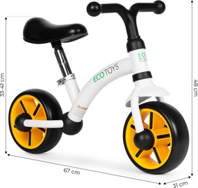 Dětské odrážedlo EVA ECOTOYS - výběr z 4 provedení