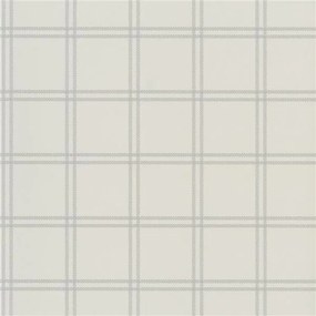 Tapeta SHIPLEY WINDOWPANE - LIGHT GREY, kolekce SIGNATURE LOFT PAPERS