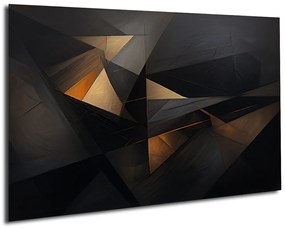 Abstraktní obraz trojúhelníky Rozměr: 120 x 80 cm