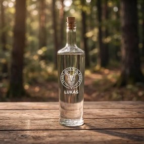 Pískovaná láhev Olea Piede Divoký ročník 0,7 l