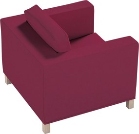 Potah na křesko IKEA Karlanda, krátký barva švestková