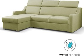 Sedací souprava MIKELI | 232x158 cm | UNI | rozkládací + úložný prostor | AKCE | šedozelená 14