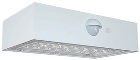 LED Solární nástěnné svítidlo se senzorem LED/3W/3,7V 3000K/4000K IP65 bílá