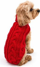 Pet Amour Amour svetr pro fenky a kočky red Velikost: 34