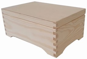 Dřevěný box, borovice, 30 x 20 x 13 cm