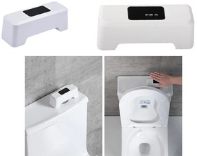 Moderní bezdotykové splachování WC s automatickým sen­zorem pohybu - VERK 27030