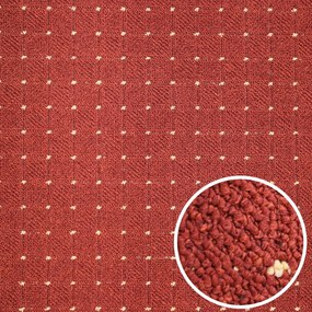 Condor Carpets, AKCE: 70x200 cm Kusový koberec Udinese terra - neúčtujeme odřezky z role - obšitý ze všech stran, šíře, oranžová, filc, chodba / předsíň