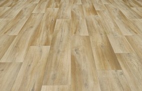 BEAUFLOR PVC podlaha - lino AMBIENT Silk Oak 338M - světlé dřevo ŠÍŘKA: 4 m, POUŽITÍ: Zátěžové
