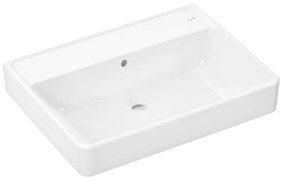 Hansgrohe Xanuia Q - Umyvadlo 65x48 cm, s přepadem, bez otvoru pro baterii, SmartClean, bílá 61152450