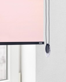 Rolovací roleta Classic barva růžová látka reflexní, zatemňovací