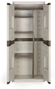 ArtPlast Plastová dílenská skříň na nářadí EVO, úklidová, 4 police, 700 x 470 x 1780 mm