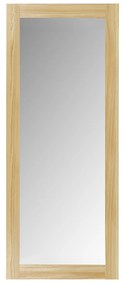 Drewmax LA118 - Zrcadlo obdélníkové 50x125cm - Borovice