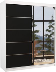 ADRK Furniture Posuvná skříň s zrcadlem CARO 180 ADRK-SW-CAR-WB-180