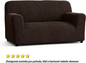 Bielastické potahy COSTINA tabáková