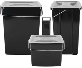 Curver Recyklační set Biobox 2x10 l + 6 l
