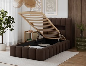 Postel Lamica 90x200 + Dřevěný rám/Standardní zdvih/kontejner
