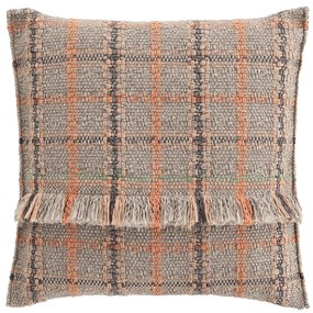 Gan designové zahradní polštáře Garden Layers Big Cushion Terracotta Tartan