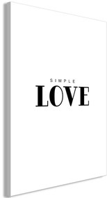 Obraz - Simple Love (1 Part) Vertical