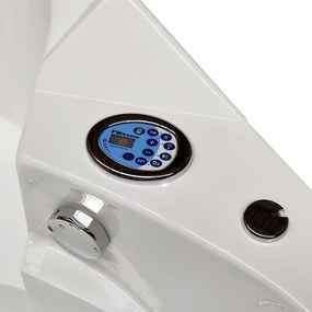 BPS-koupelny Hydromasážní vířivá vana Orino 632 135x135 s ohřevem vody
