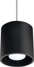 Lustr SOLLUX Orbis 1 GU10 1x40W bez zdroje SL.0051 černá