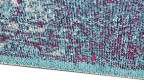Koberce Breno Kusový koberec CANCUN 404/turquise, Modrá, 120 x 170 cm