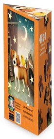 Dino Puzzle triangl Ztracené kuřátko 24 dílků