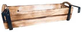 Dřevěný truhlík STATEK 55x23x18 cm
