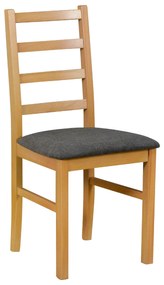 Jídelní židle Teo Zvolte dřevo: Bílá, Zvolte látku: látka 13b
