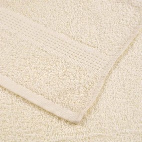 Ručníky FROGN 10 ks krémové 100x200 cm 360 g/m² 137012