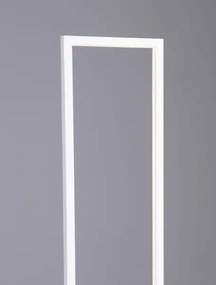Moderní stojací lampa Lithos Bílá