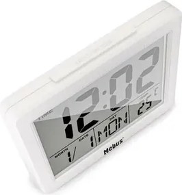 Mebus 25738 Quartz Alarm Clock / Budík / 3 x AAA