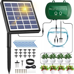 Systém Zavlažování Zahrady Napájený Solární Energií, 12 Režimů Zavlažování