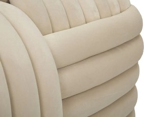 Lavice Softy 90 cm samet krémová