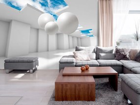 Tapeta architektury budoucnosti (150x105 cm) - Murando DeLuxe