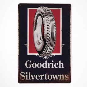 Kovová cedule Goodrich Silvertown