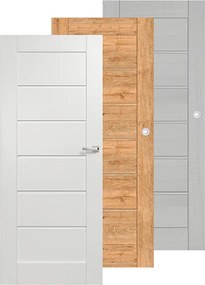 Interiérové dveře vasco doors PRIMO plné, model 1 Průchozí rozměr: 70 x 197 cm, Orientace dveří: Levé dveře, Dekor: Bílá