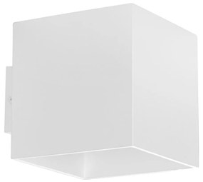 Nástěnné svítidlo Cube, 1x kovové stínítko (výběr ze 3 barev)