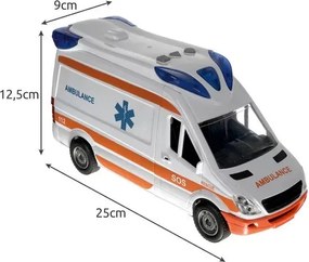 Sanitní vůz – ambulance se zvukovou a světelnou signalizací