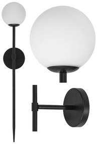 Toolight - Moderní nástěnné svítidlo 90cm APP581-1W 1xE27 60W, černá, OSW-08761