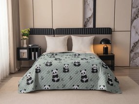 Přehoz na postel PANDA RELAX zelený Rozměr: 170 x 210 cm