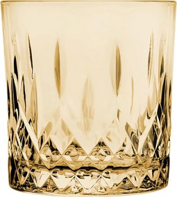Skleněná nápojová sklenička Water Yellow S - 280 ml