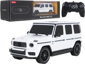 Model auta Mercedes-AMG G63 1:24 RASTAR na ovládání bílé