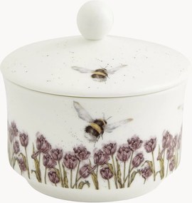 Cukřenka z kostního porcelánu Bumble Bee