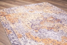 Conceptum Hypnose Kusový koberec Fusion Chenille - Yellow AL 237, Vícebarevná, 140 x 190 cm