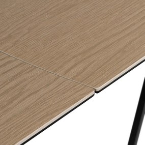 Rozkládací jídelní stůl s přídavnou deskou 90x180 cm Rocía – Ixia