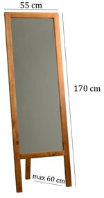 Stojací zrcadlo A42