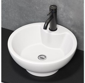 BATH DELUXE 06-045-11-11-00 - Umyvadlo na desku DRAMMEN pr. 40,1cm keramika/bílá